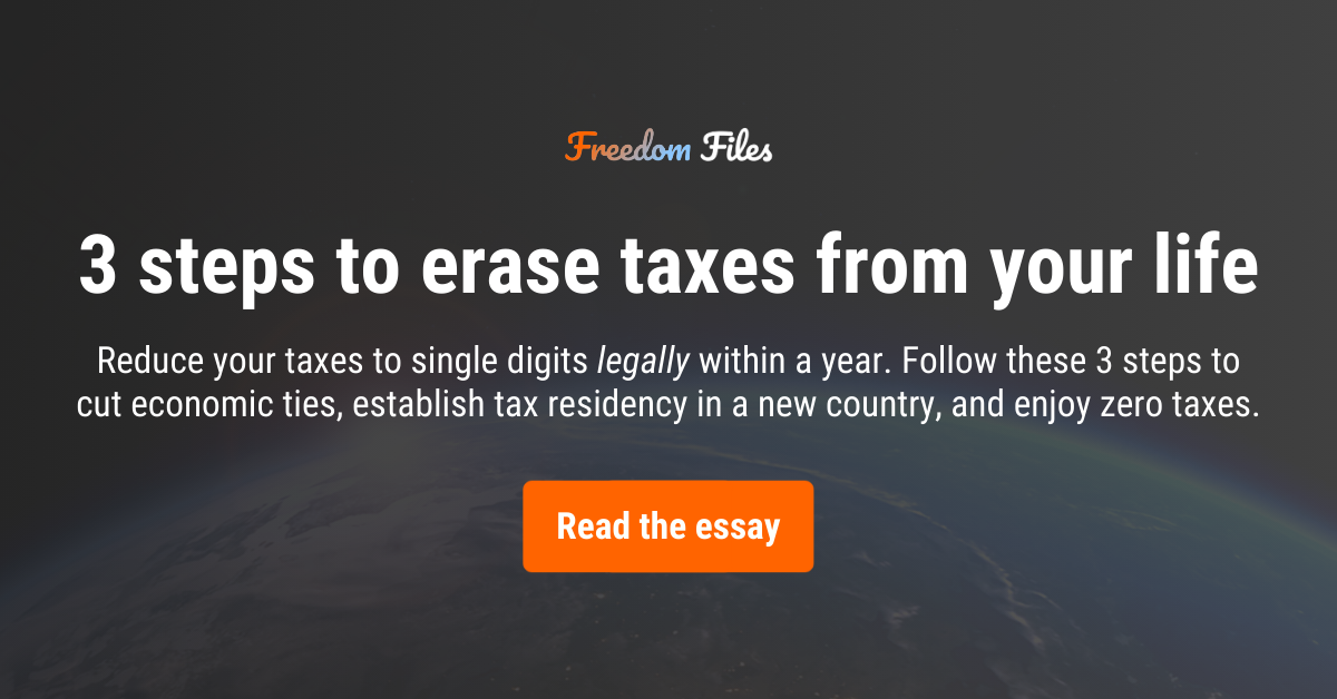 From Europe or Canada? Follow these 3 steps to EASILY & LEGALLY erase taxes from your life ...